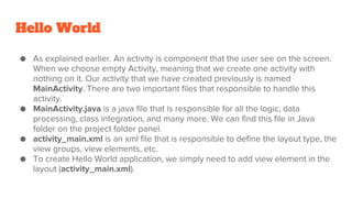 Android Architecture, Environment, and Components.pptx