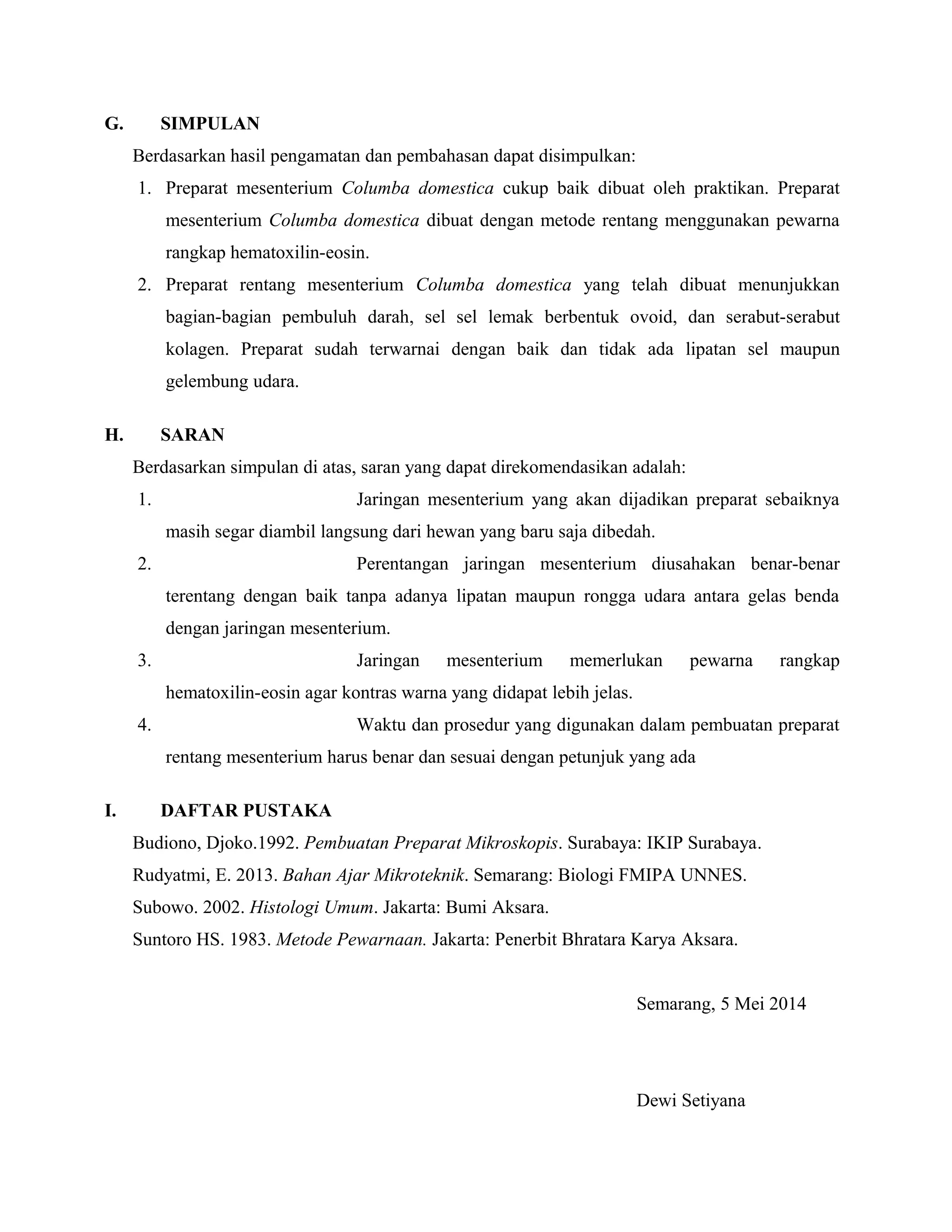 Preparat Whole Mount Protozoa_Preparat Rentang Mesenterium_Preparat ...
