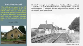 Wickham Market research detailing | PPTX