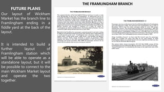 Wickham Market research detailing | PPTX