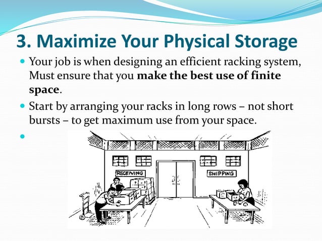 Warehouse system racking and mapping | PPTX