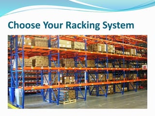 Warehouse system racking and mapping | PPTX