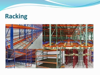 Warehouse system racking and mapping | PPTX