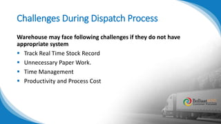 How to Improve Warehouse Dispatch Process Flow | PPTX