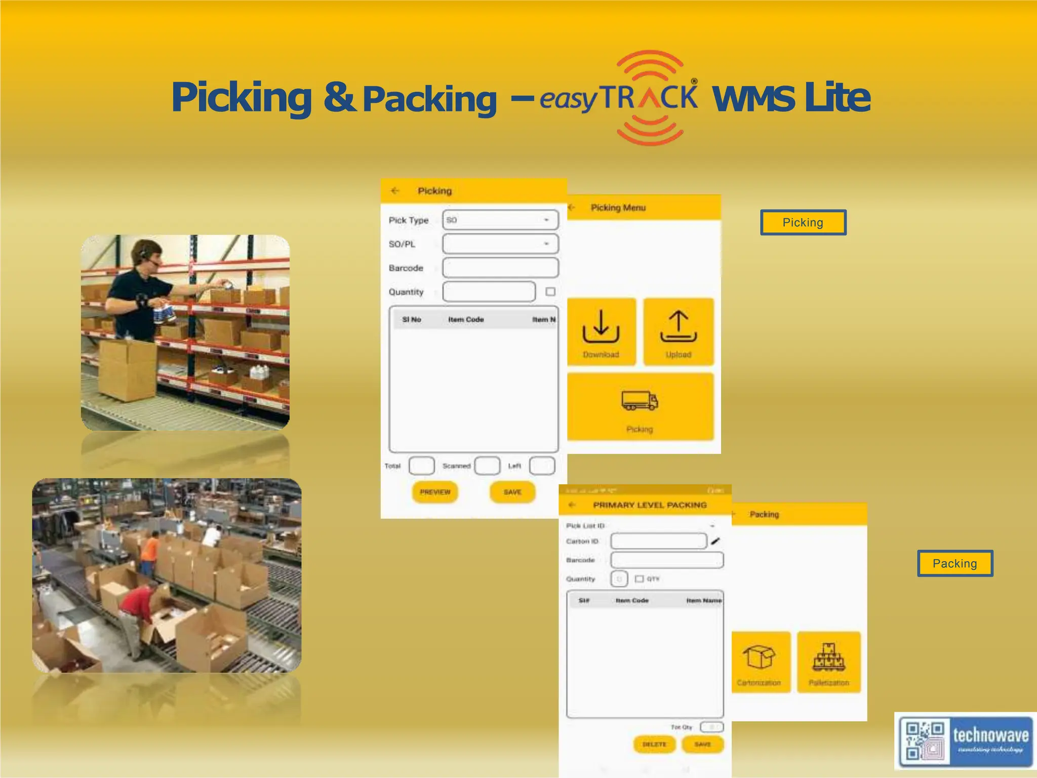 WMS (Warehouse Management System) Technowave Group | PPTX