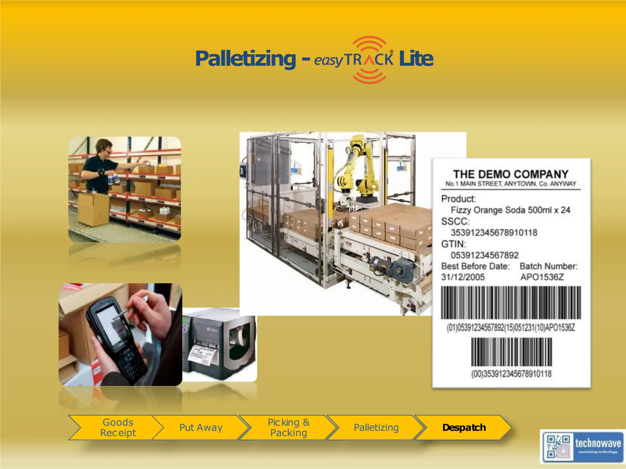 WMS (Warehouse Management System) Technowave Group | PPTX