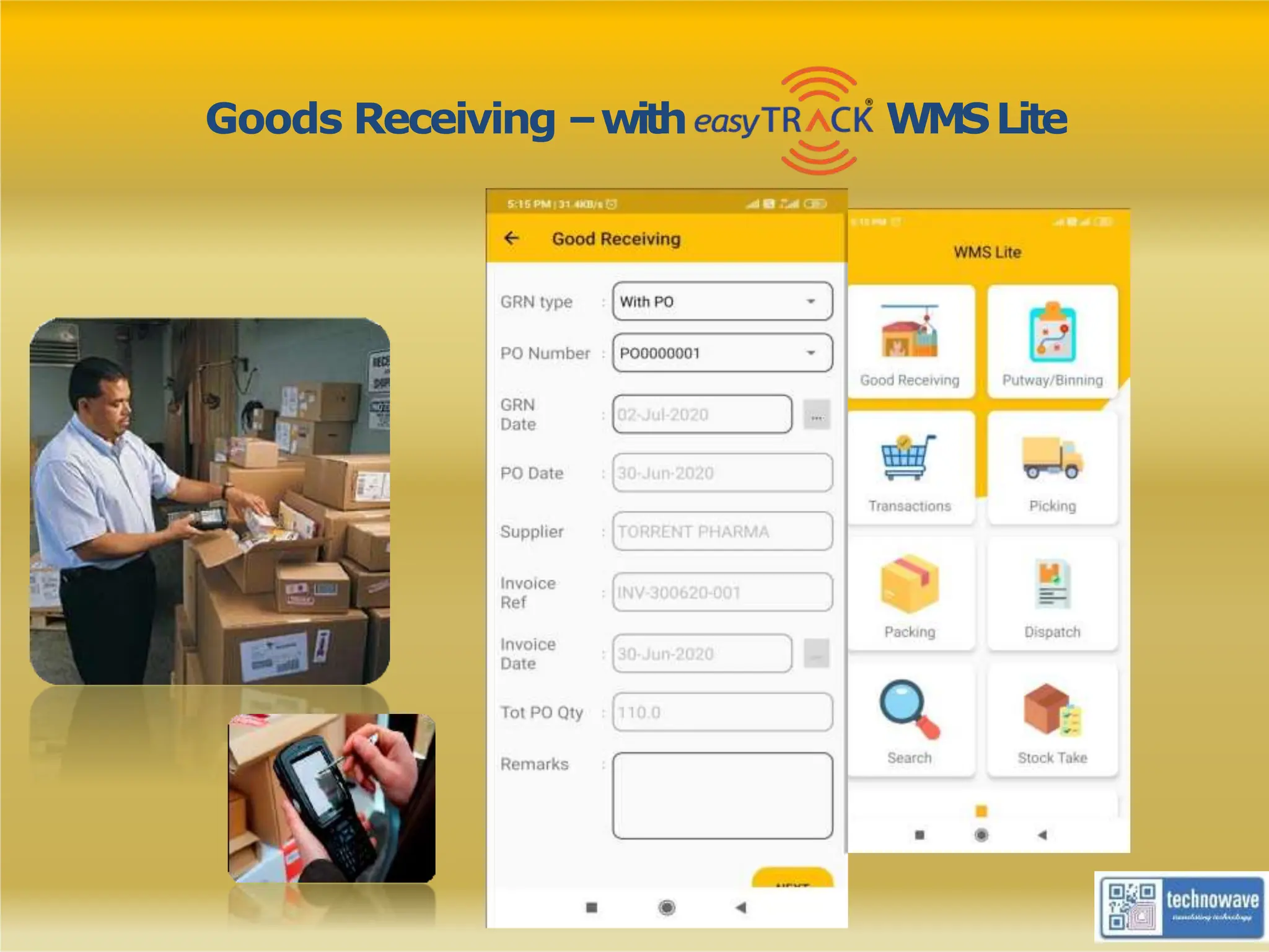 WMS (Warehouse Management System) Technowave Group | PPTX