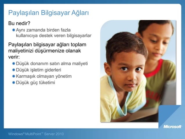 Windows MultiPoint Server 2010 | PPT