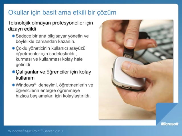Windows MultiPoint Server 2010 | PPT