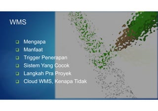 Wms at a glance | PDF