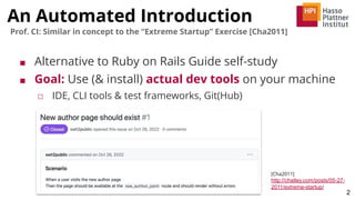 Automated Exercises & Software Development Data | PPT