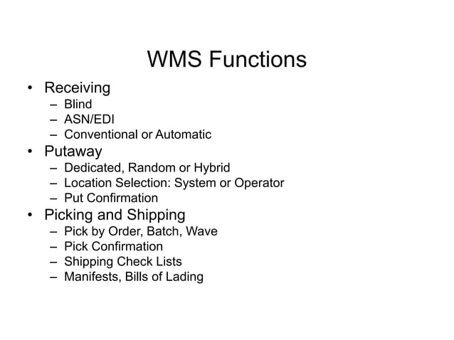Wms functions & differentiators | PPT