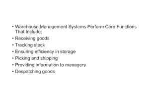 WMS on Warehouse Operations.pptx