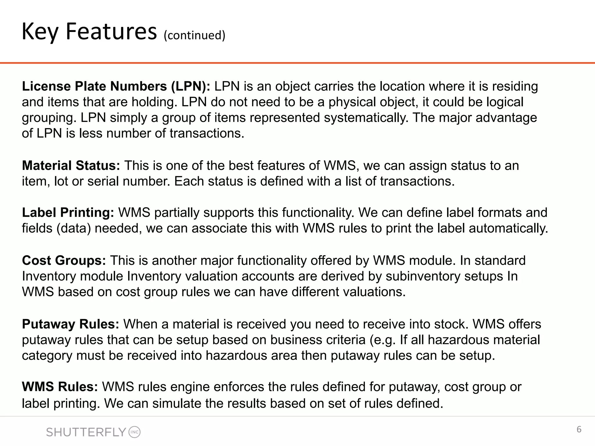 Warehouse Management Overview | PDF