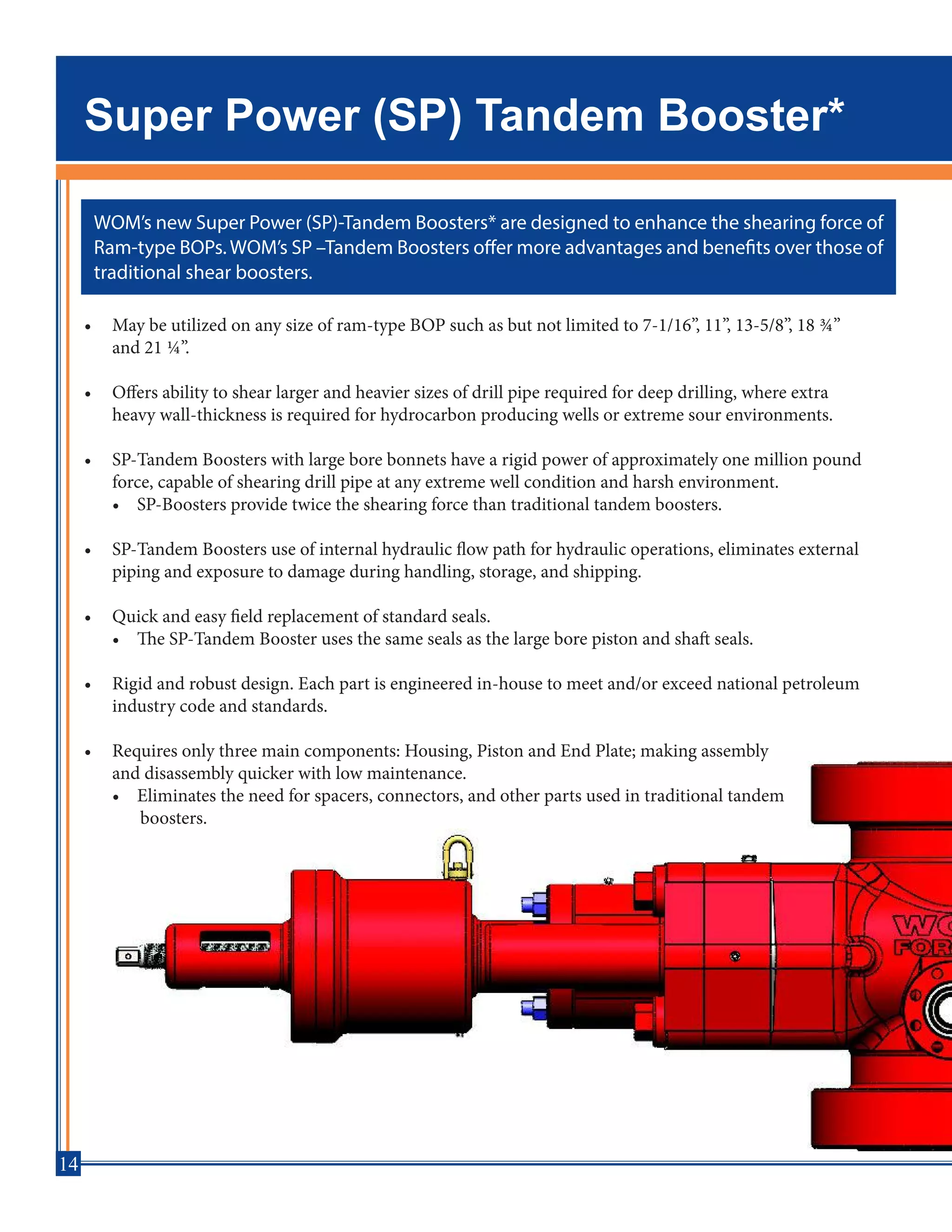 WMSP Diverter, WMSP Diverter Oilfield Equipment - WOM Group | PDF
