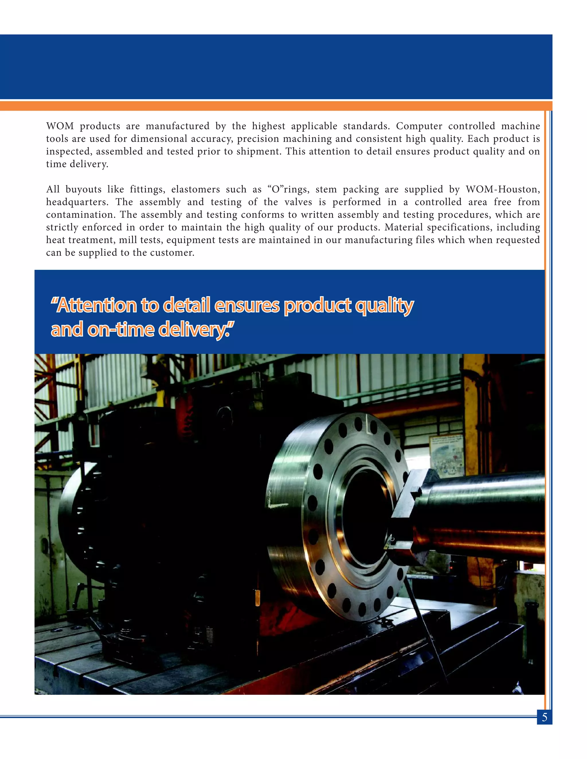 WMSP Diverter, WMSP Diverter Oilfield Equipment - WOM Group | PDF