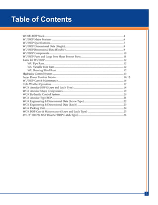 WMSP Diverter, WMSP Diverter Oilfield Equipment - WOM Group | PDF
