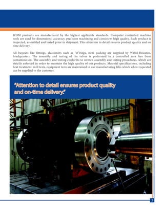 WMSP Diverter, WMSP Diverter Oilfield Equipment - WOM Group | PDF