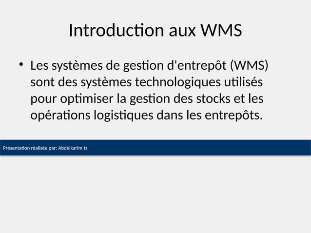 WMS_Presentation_Modern.pptxjjjjjjjjjjjj | PPTX