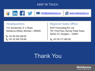 WebXpress Warehouse Management System | PPTX | Cloud Computing | Internet