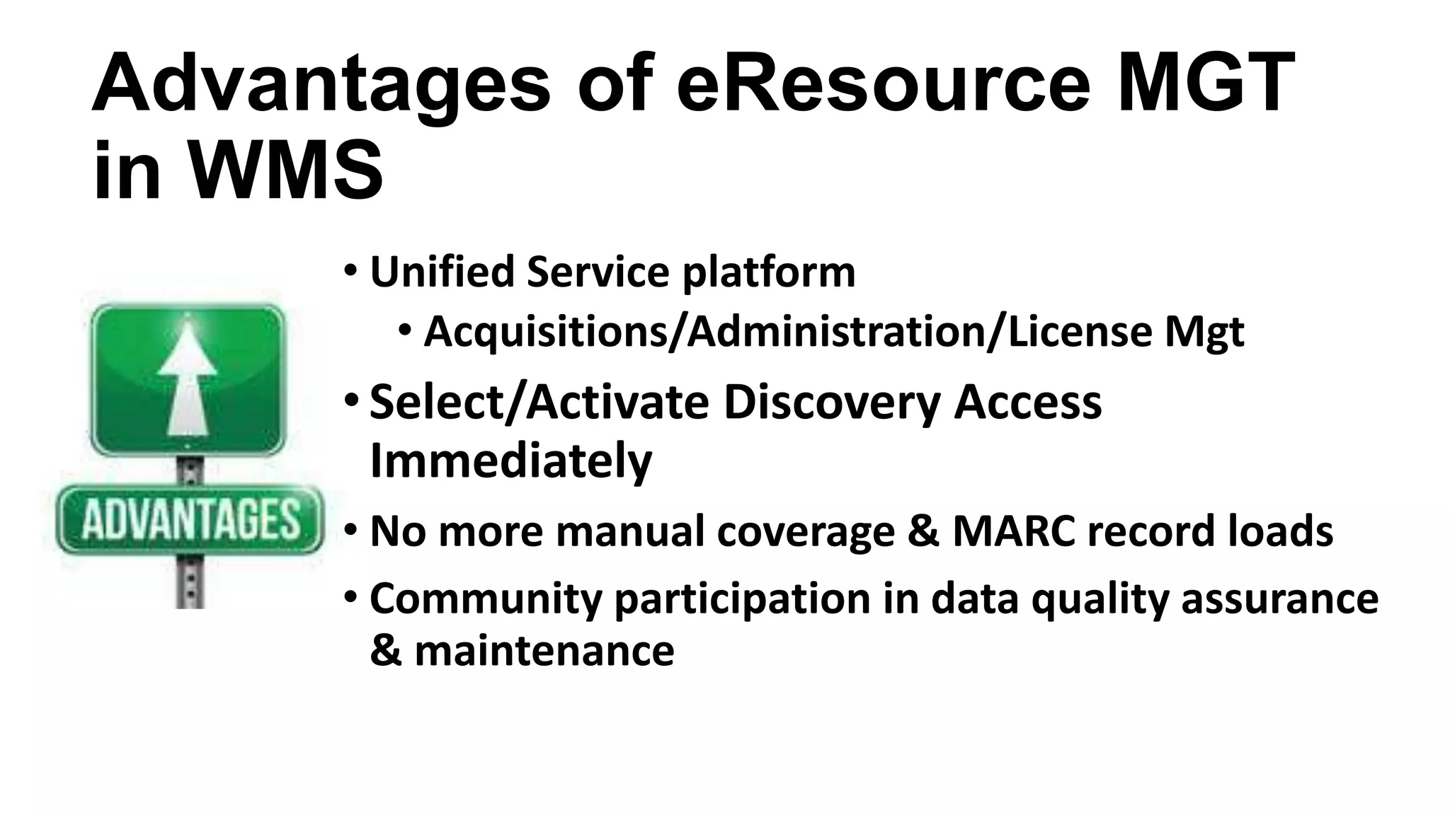 WMS Reality Check | PPTX | Technology & Computing