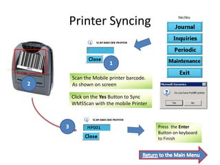 Microsoft Dynamics AX 2009 WMS on handheld device | PPSX