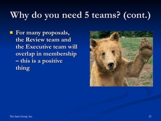 Effective Management of Large Proposals | PPT