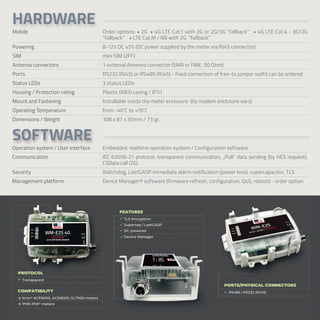 WM Systems Catalog: SMART METERING MODEMS | PDF