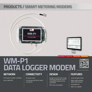 WM Systems Catalog: SMART METERING MODEMS | PDF