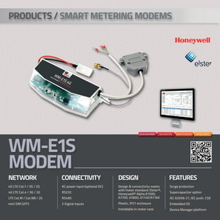 WM Systems Catalog: SMART METERING MODEMS | PDF