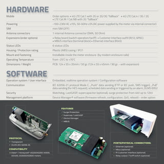 WM Systems Catalog: SMART METERING MODEMS | PDF