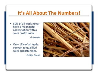 Make Your Leads Count – Lead Qualification and Erosion | PDF