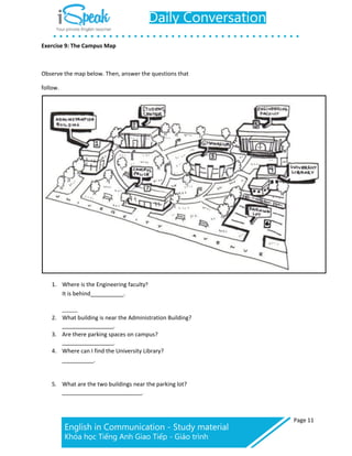 Chapter 2 unit 1. my campus | PDF