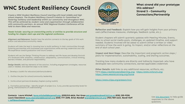 Western North Carolina Resilience Project examples | PPT