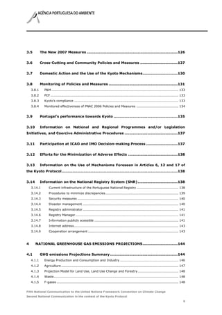 FIFTH NATIONAL COMMUNICATION TO THE UNITED NATIONS FRAMEWORK CONVENTION ...