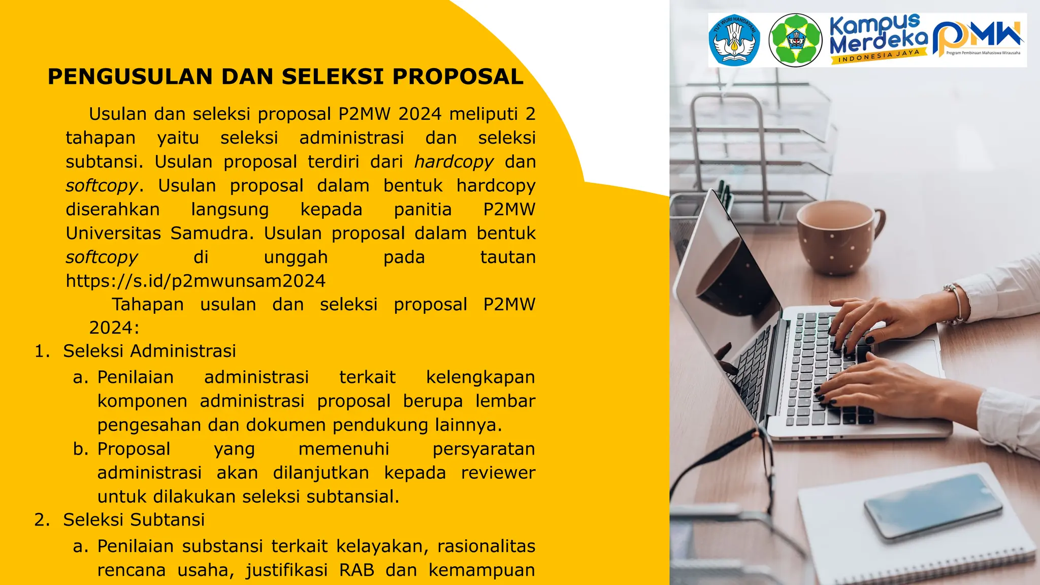 Penyusunan proposal p2mw yang layak untuk diterbitkan | PPTX
