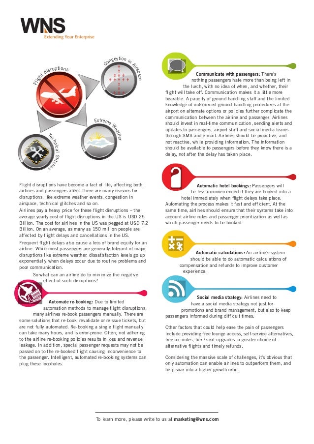 An Automated Path to Managing Flight Disruptions