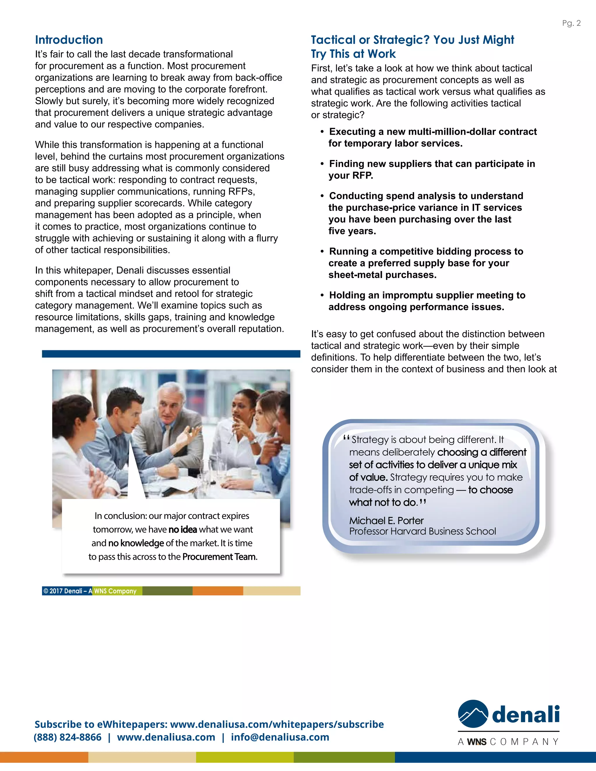 Contracting Services | WNS Denali | PDF