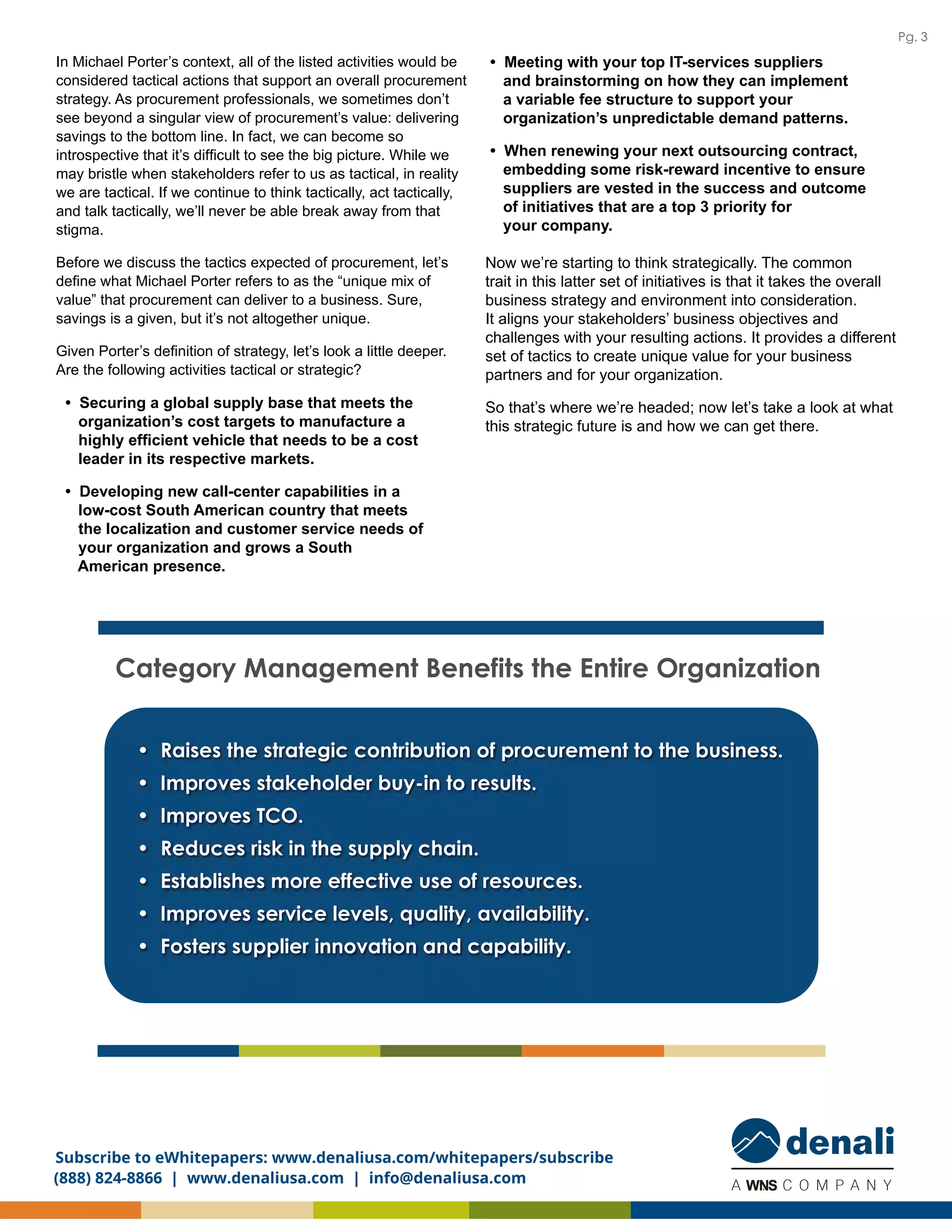 Contracting Services | WNS Denali | PDF