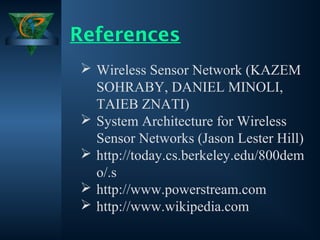 WIRELESS SENSOR NETWORK | PPT