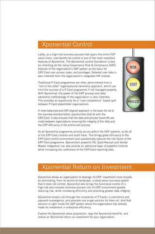 WNS Xponential, An ERP Card Solution | PDF | Credit Cards | Personal Debt