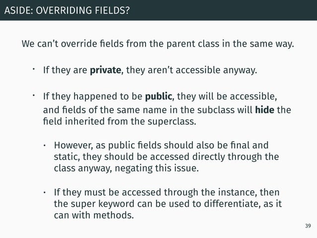 Programming in Java: Combining Objects | PPT