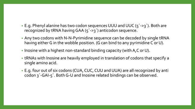 Wobble hypothesis | PPTX