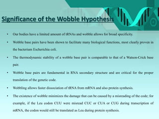 Wobble hypothesis | PPTX | Programming Languages | Computing
