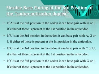 Wobble hypothesis | PPTX