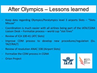 Julio Pereira - AIR TRAFFIC CONTROL WORKSHOP - PANEL 2: Learning points ...