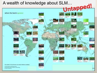 Hanspeter LINIGER "Tools for better SLM knowledge management and ...