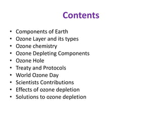 world ozone day | PPTX