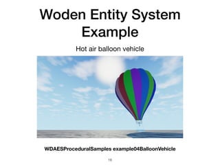Constructing 3D scenes with Woden Engine | PPT