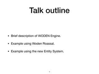 Constructing 3D scenes with Woden Engine | PPT